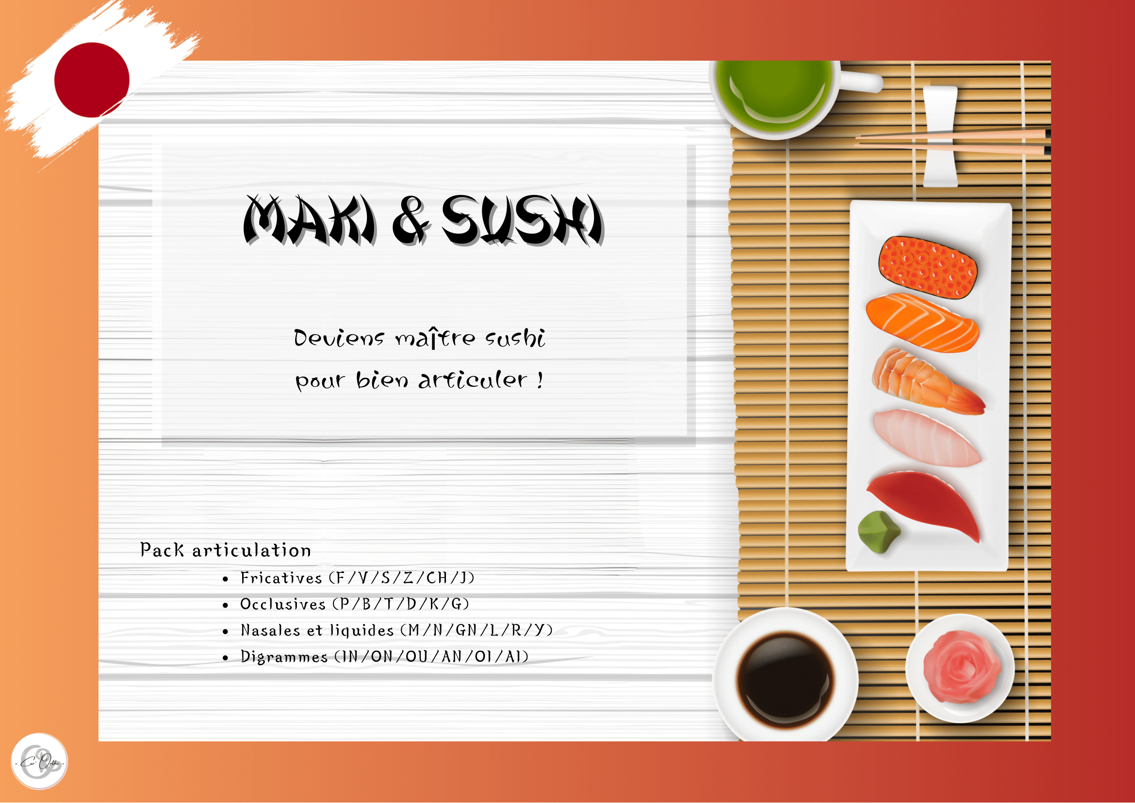 Maki & Sushi Pack articulation – Car Ortho